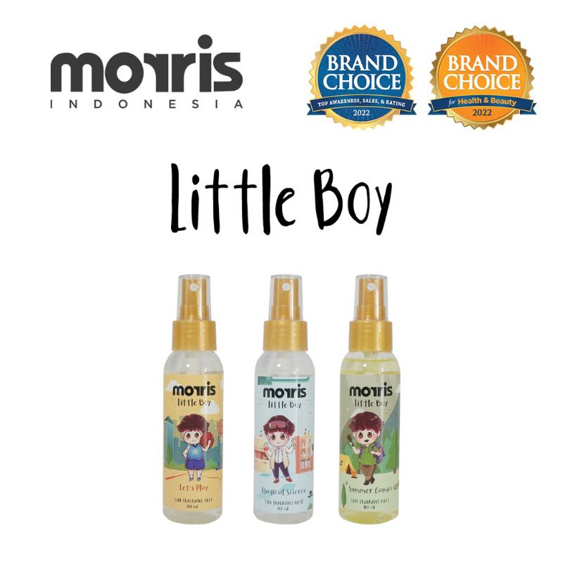 Jual Morris Parfum Anak Cowok Little Boy Body Mist Spray 100ml | Shopee ...