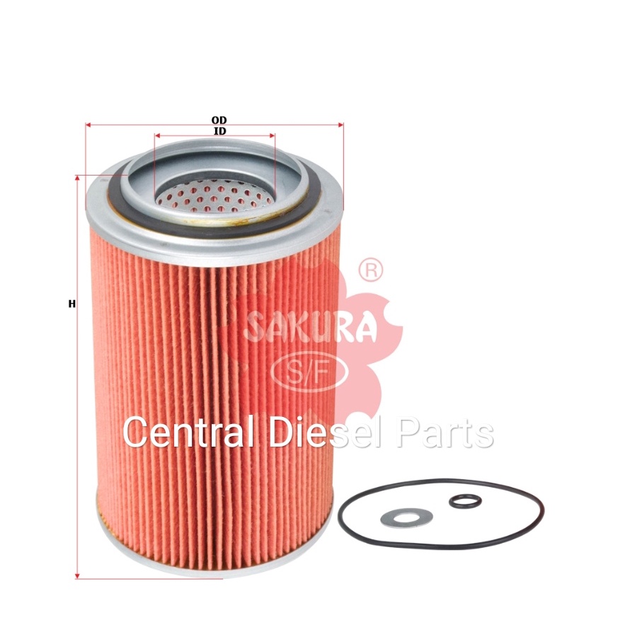 Jual Oil Filter Oli Yanmar 6GH 6HA 126650-35350 O-5215 O5215 Sakura ...
