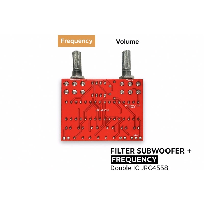 Jual Modul / Kit Filter Subwoofer Double IC JRC4558 ( LPF ) | Shopee ...