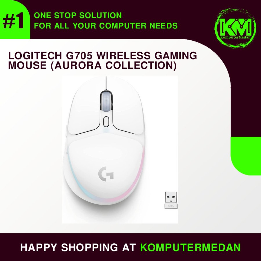 Jual Logitech G705 LIGHTSPEED Mouse Gaming Wireless Bluetooth | Shopee ...