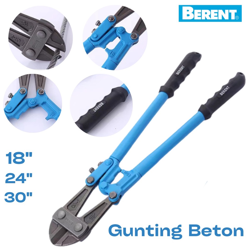 Jual Gunting Beton / Bolt Cutter "berent" Uk 18 Inch (450mm) Untuk Besi ...
