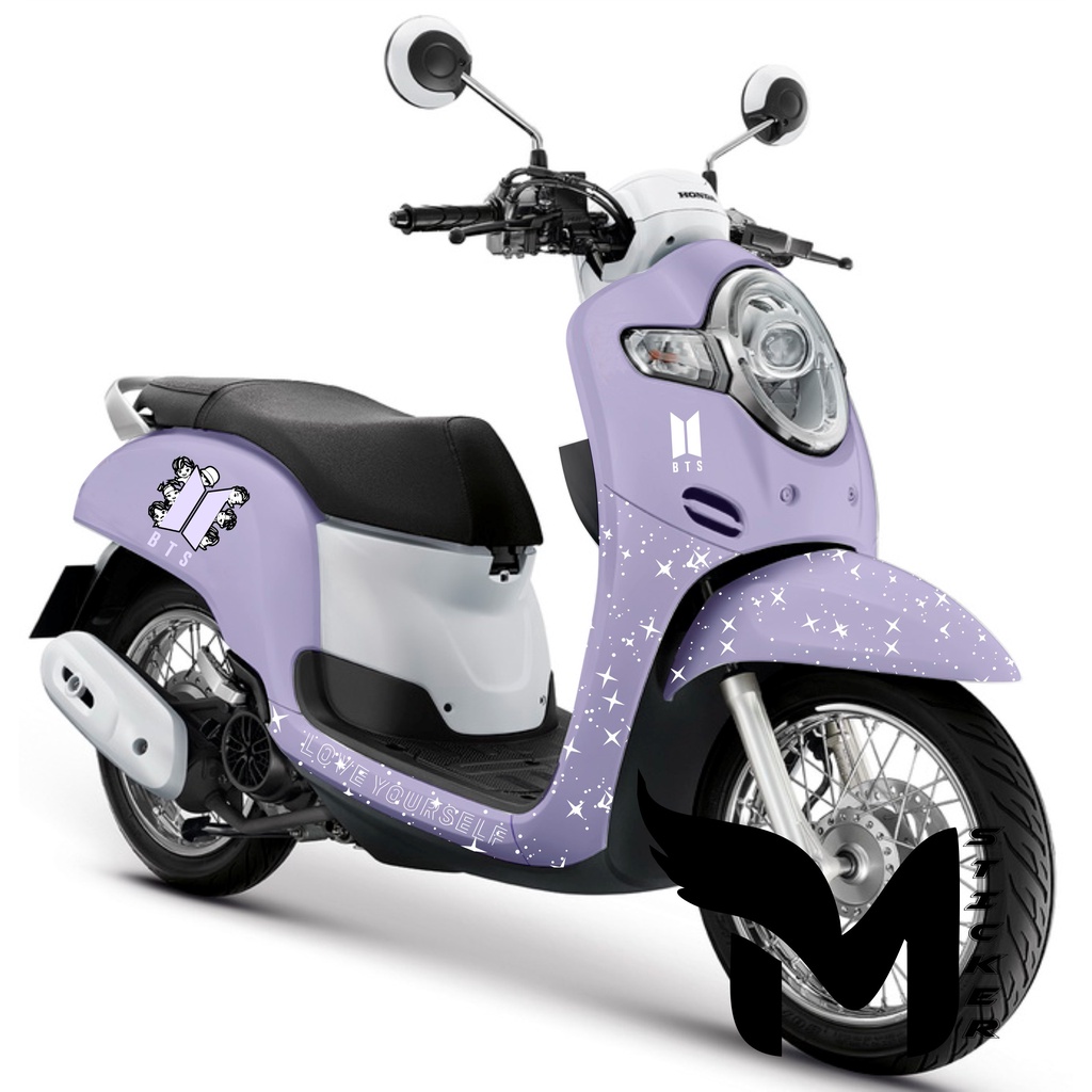Jual dekal stiker scoopy full body decal sticker scoopy bts semua tipe ...