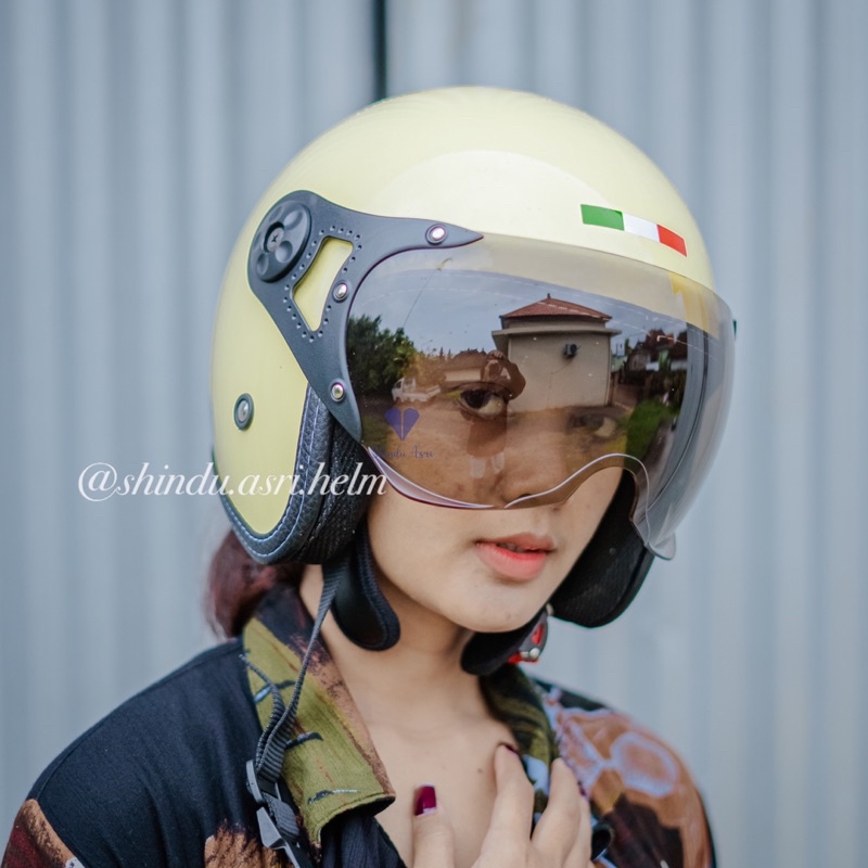 Jual HELM AIZO PILOT ITALY Original | Shopee Indonesia