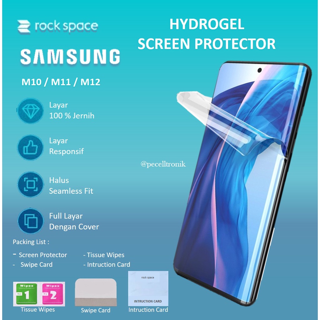 Jual Rock Space Anti Gores Screen Protector Hydrogel Pelindung Layar ...