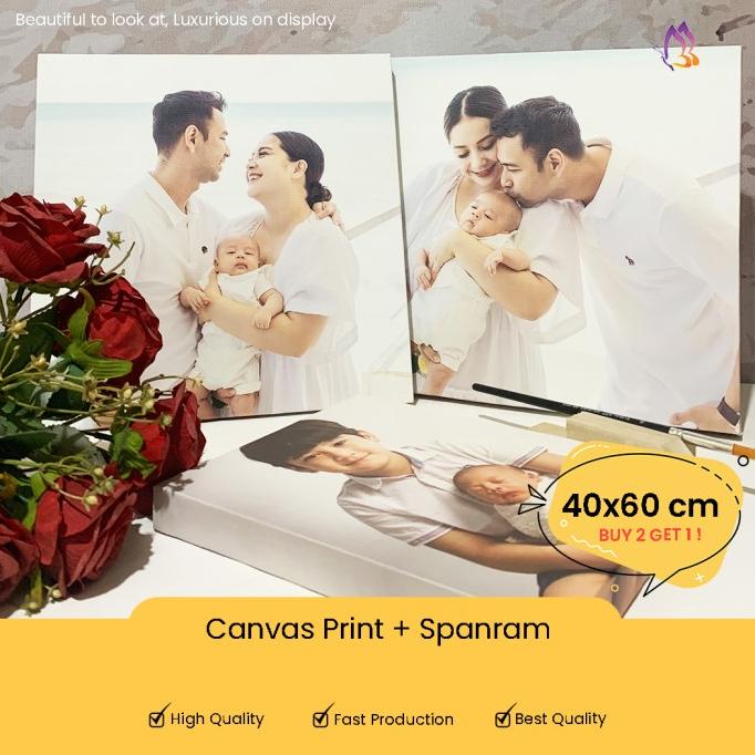 Jual Cetak Foto Kanvas 40x60 / Canvas Photo Printing 40x60 (16R ...