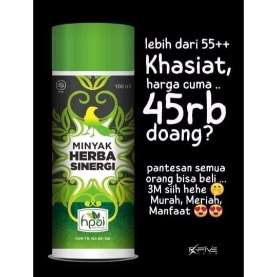 Jual MINYAK HERBA ENERGI (MHS) | Shopee Indonesia