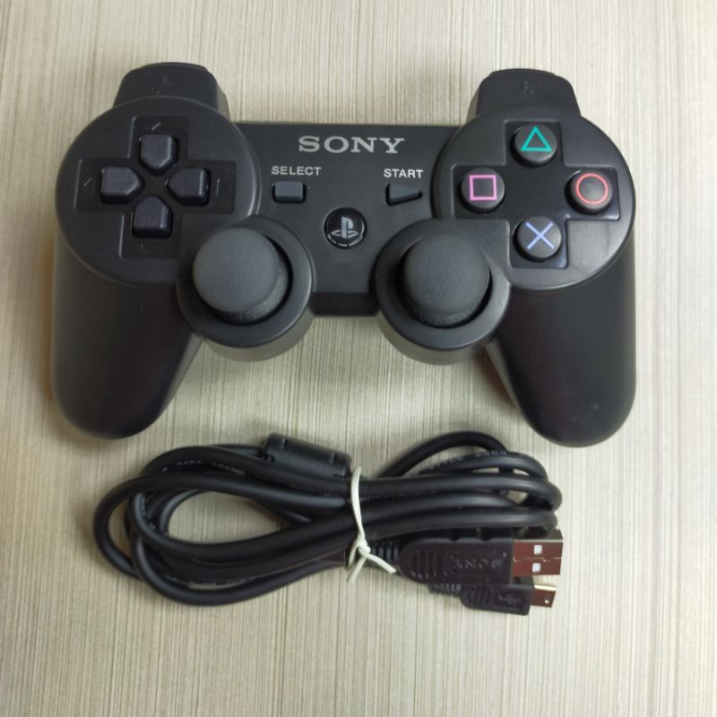 Jual STIK PS3 HITAM ORI PABRIK STICK PS3 OP WIRELESS MURAH | Shopee ...