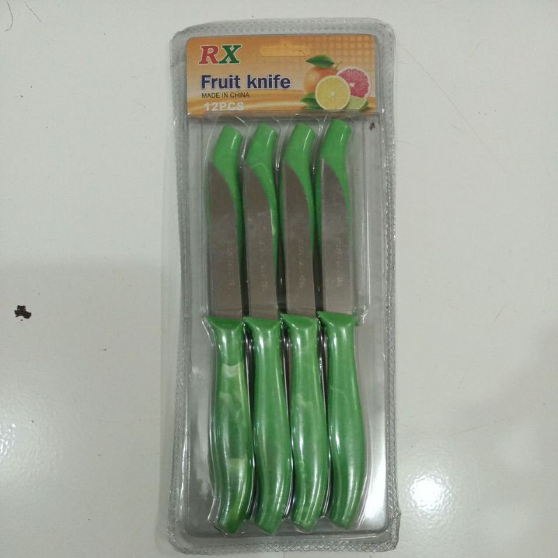 Jual PISAU STAINLESS BUAH&SAYURAN MINI/PISAU SET ISI 12 PCS | Shopee ...