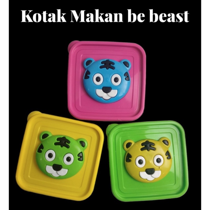 Jual Lunch Box / Kotak Bekal / kotak makan / Lucu Muka Panda BE BEST ...
