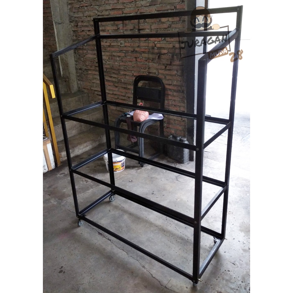 Jual Rak Ban Rak Susun Besi untuk Ban Motor Mobil plus Roda Ekonomis ...