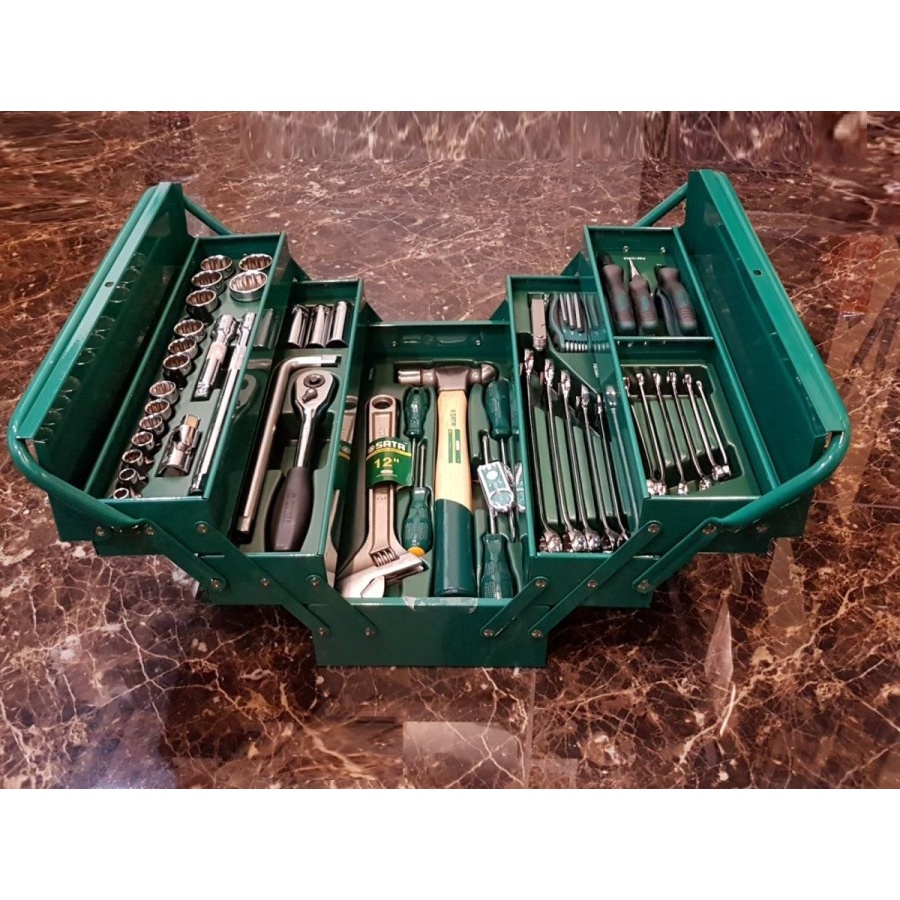 Jual SATA 95104A70-12PT Tool Box Beserta Isinya 70 Pcs 12 PT Metric ...