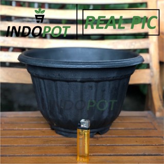 Jual Pot Hitam EKO PB Ukuran 30 Warna Hitam Pot Besar Hitam Bunga ...
