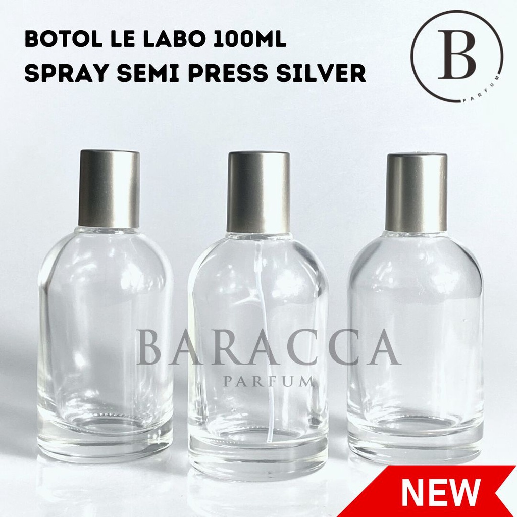 Jual Botol Parfum Le Labo 100ML Semi Press Silver - Botol Parfum Kosong Le Labo - Botol Le Labo ...