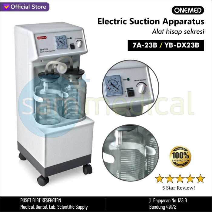 Jual One Med Electric Suction Apparatus atau Suction Pump 7A 23B atau ...