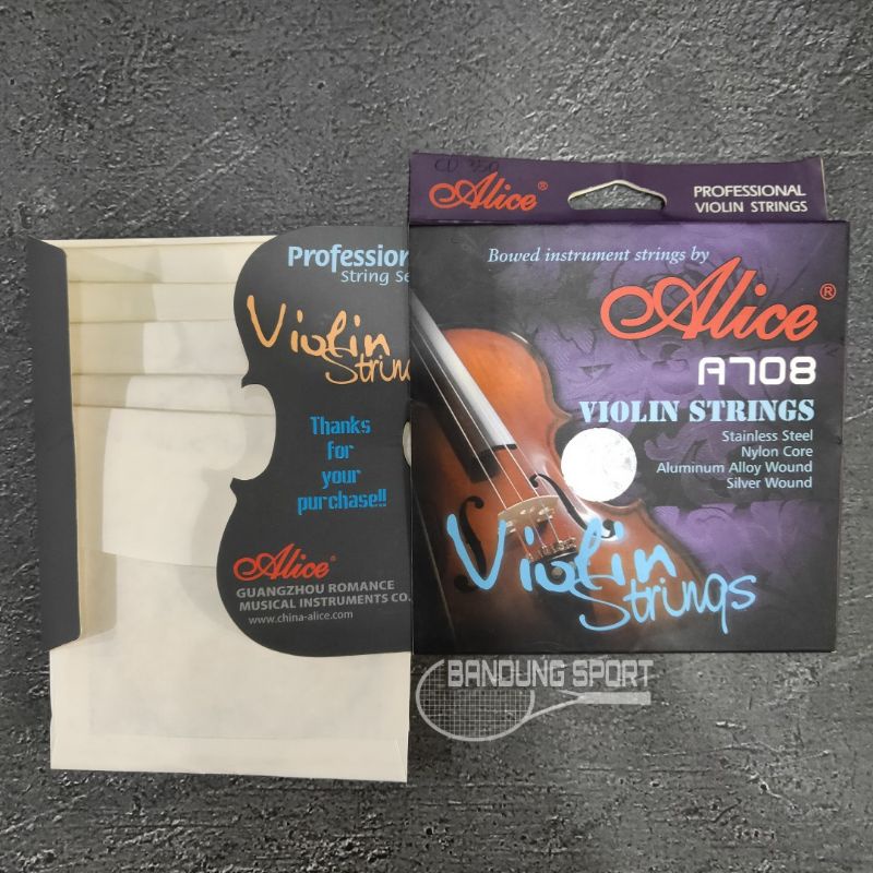 Jual Senar String Set Biola Violin Alice A708 | Shopee Indonesia