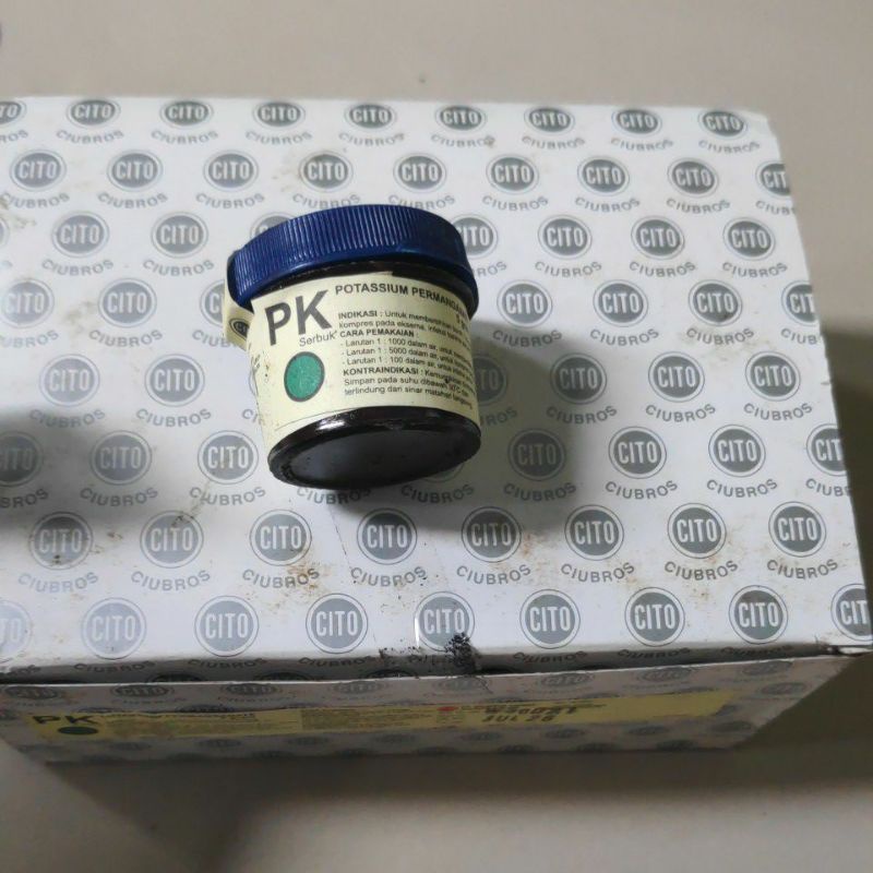 Jual PK Serbuk 5g Peka Larutan Air Bersihkan Borok koreng infeksi Jamur ...