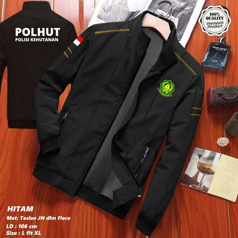Jual JAKET POLHUT POLISI PERHUTANAN WATERPROOF SABLON TERBARU | Shopee ...