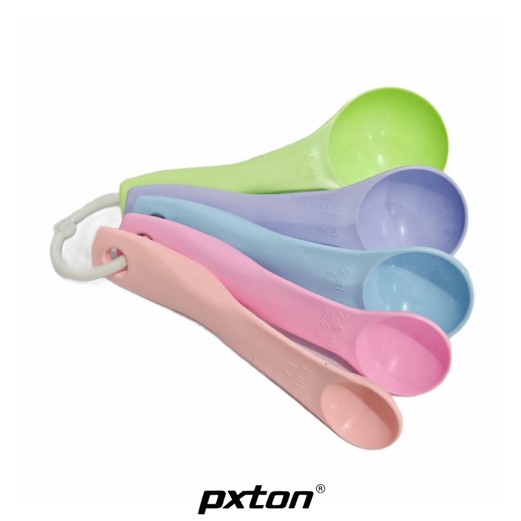 Jual PXTON - Sendok Takar Set 5 in 1 Pastel / sendok takaran | Shopee ...