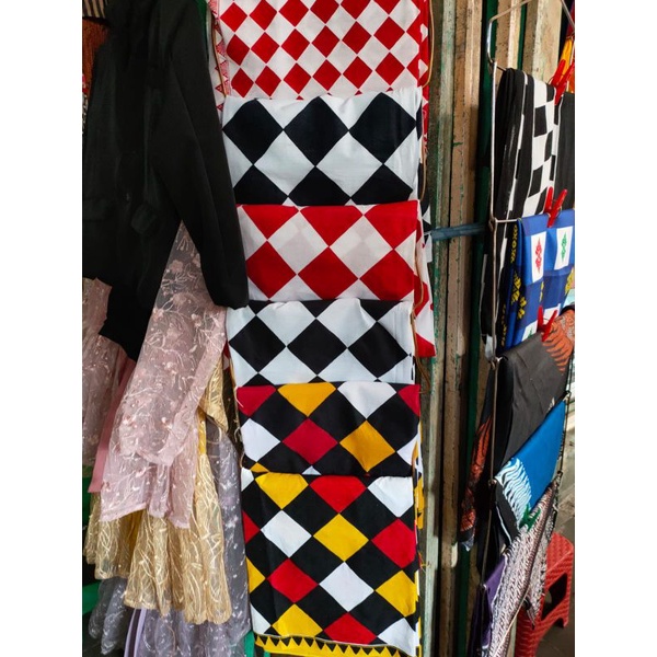 Jual Kain Bali Aneka Warna dan Motif Lembaran Siap Pakai Sapit Urang ...