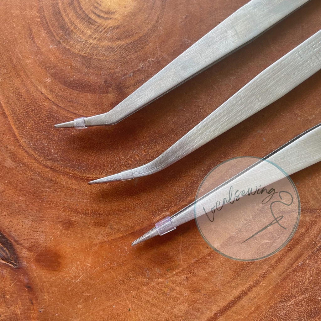 Jual Tweezer/ Pinset Jahit - Tweezer Lurus / Pinset Lurus - Tweezer ...