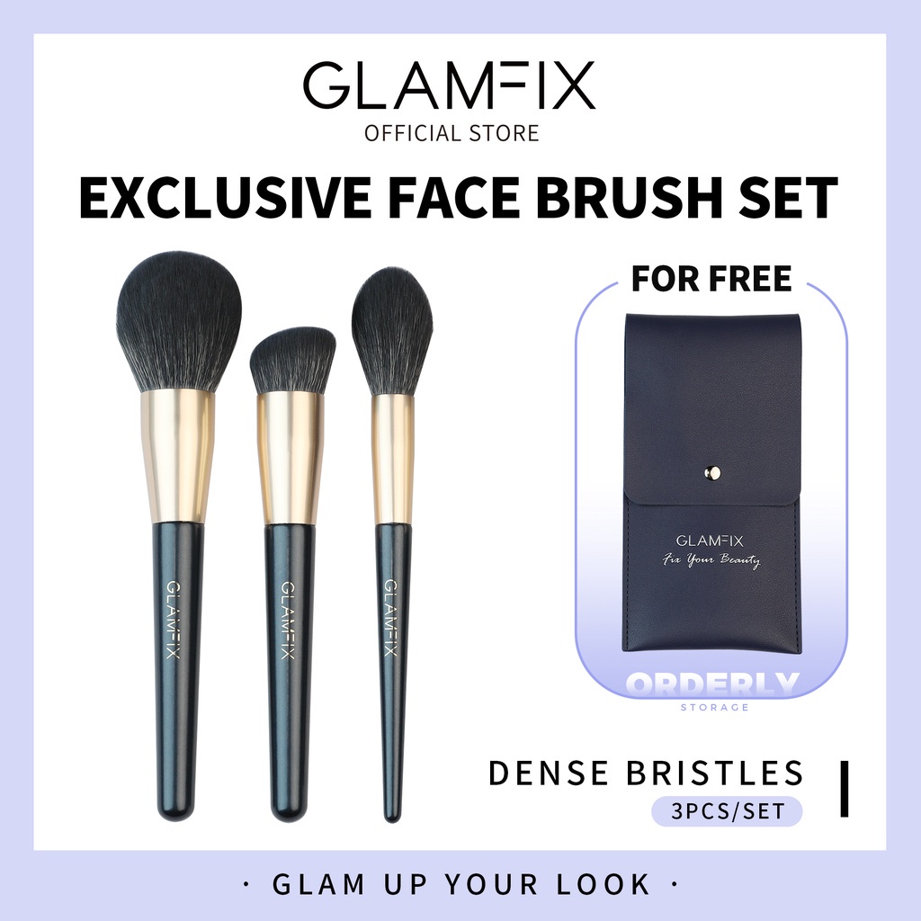 Jual GLAMFIX SET BRUSH | Shopee Indonesia