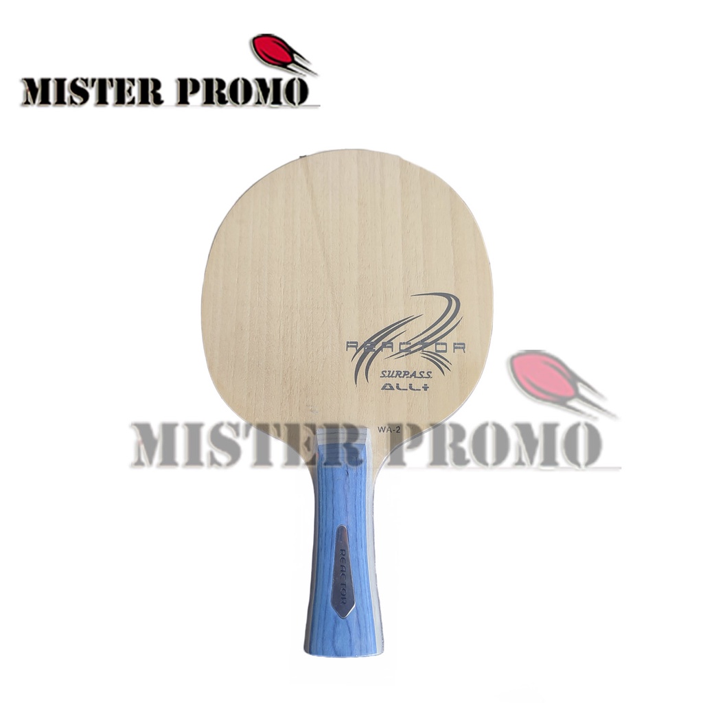 Jual Kayu Bet Blade Reactor WA-2 FL Bat Tenis Meja Pingpong Allround Plus | Shopee Indonesia