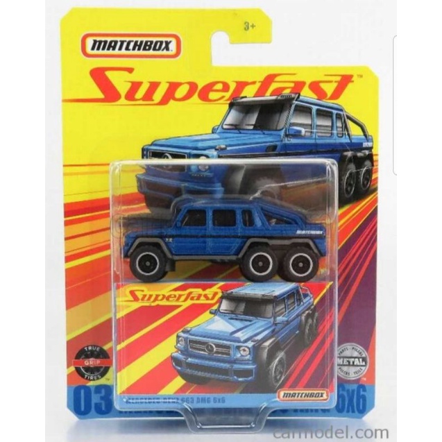 Jual Matchbox Superfast Mercedes Benz G-Class G63 AMG 6x6 Metal Diecast ...