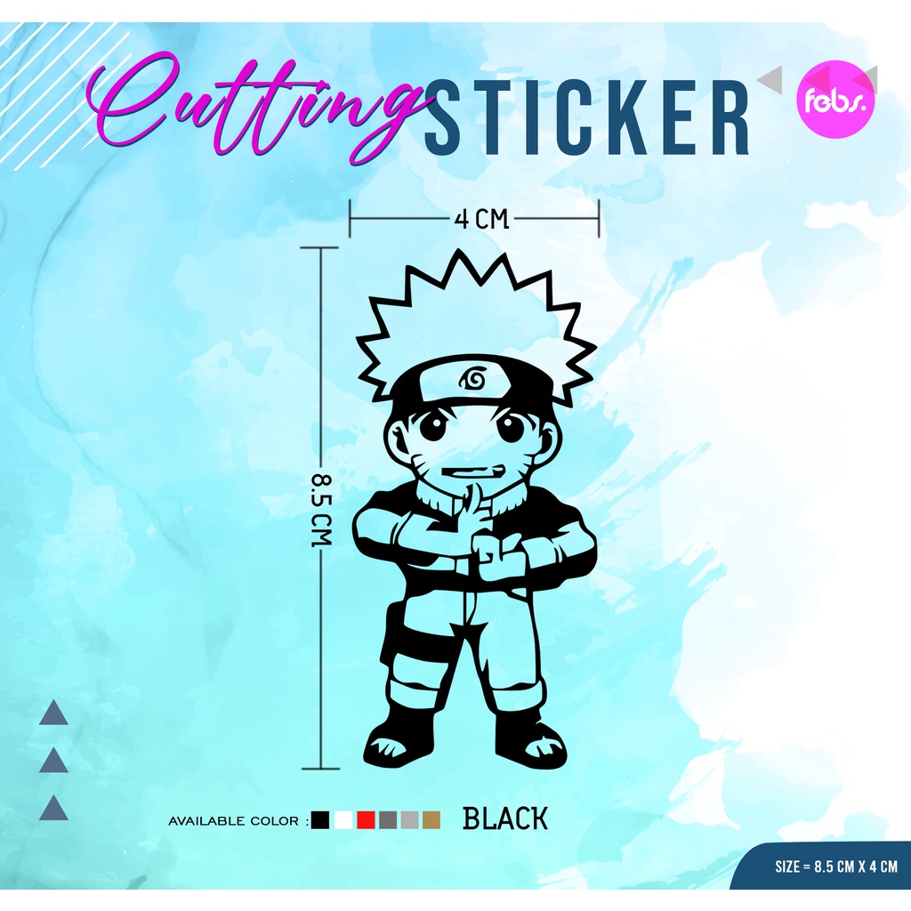 Jual Stiker Cutting Anime NARUTO Chibi | Stiker Cutting Anime NARUTO ...