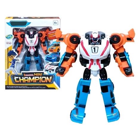 Jual Mainan Robot Mini Champion Robocar 3 in 1 Transfomer Robot ...