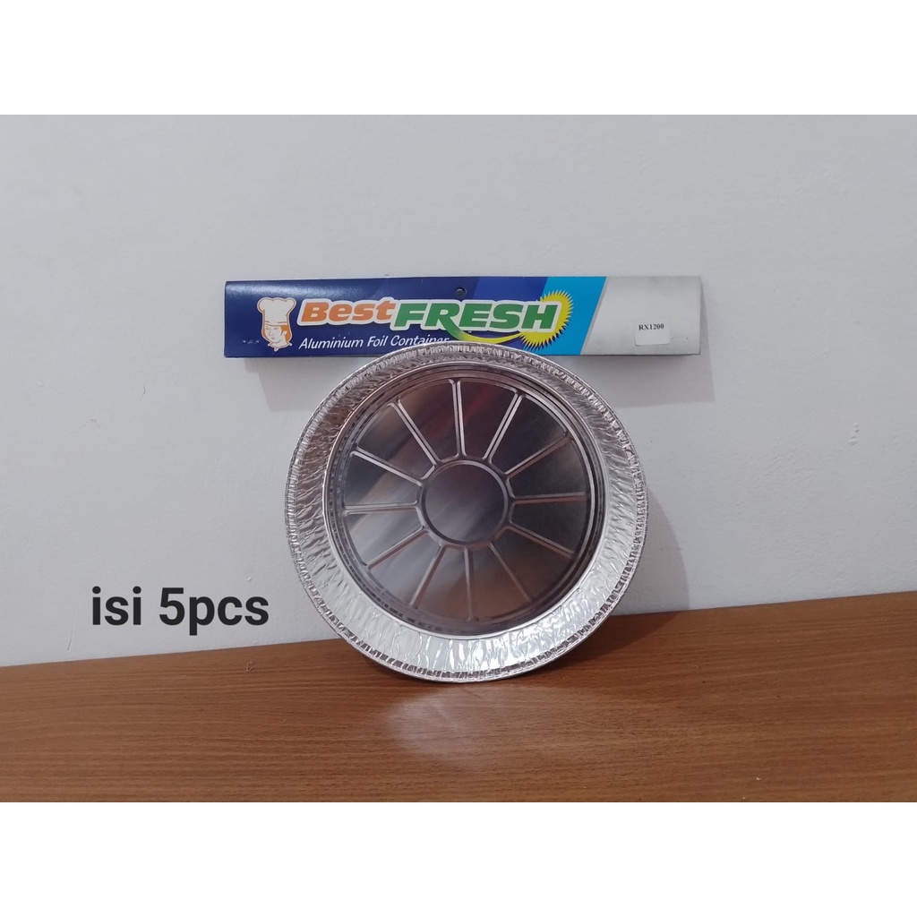 Jual Aluminium Tray/Wadah Aluminium RX-1200 Best Fresh Isi 5 Pcs ...