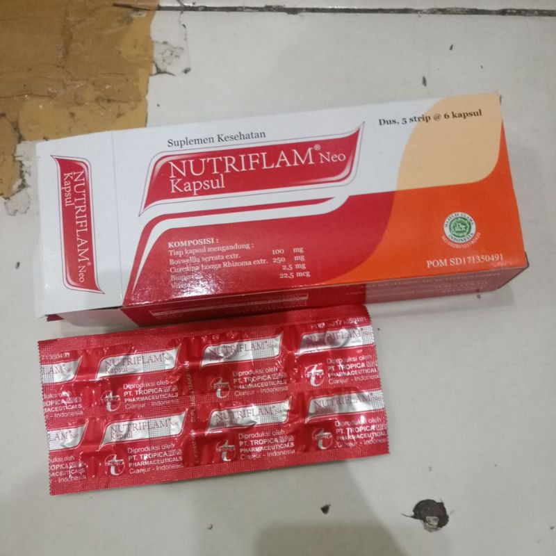 Jual NUTRIFLAM Neo Strip 6 Kapsul | Shopee Indonesia