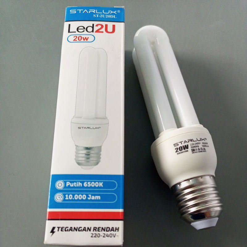 Jual STARLUX Lampu PLC LED 2U 20W/Lampu jari tegangan rendah 220-240V ...