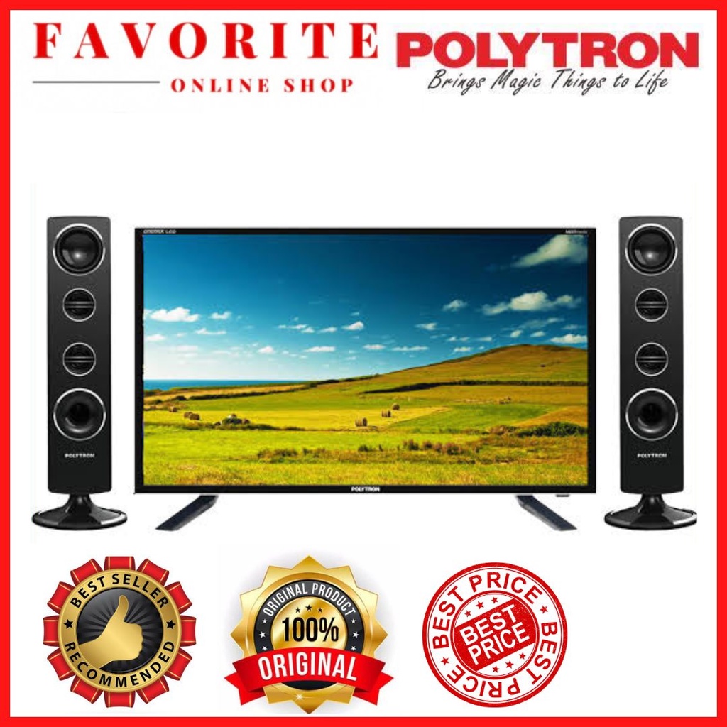 Jual LED POLYTRON 32 INCH GARANSI RESMI TV LED POLYTRON 32 INCH TOWER ...