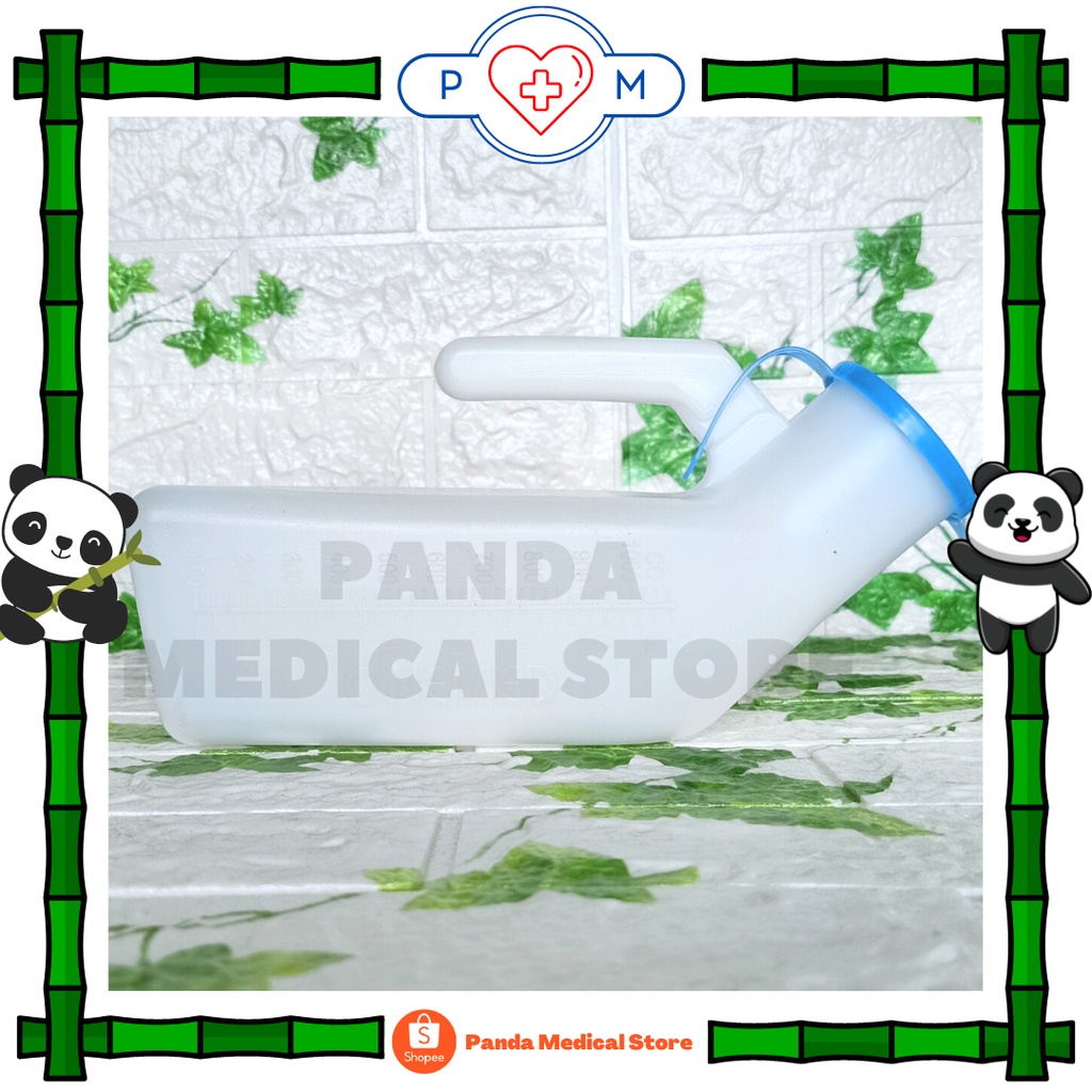 Jual Urinal Plastik + Tutup / Pispot Plastik + Tutup OneMed | Shopee ...