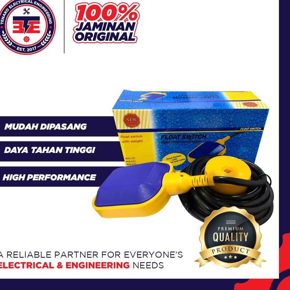 Jual Rekomendasi Float Switch Kabel Pelampung Sensor Pompa Celup Float ...