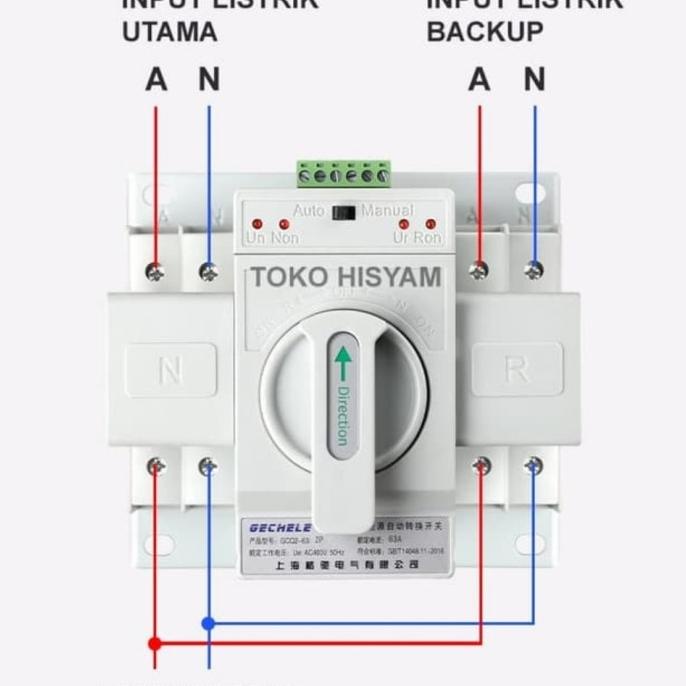 Jual Ats 63A 220Vac Automatic Transfer Switch 63A | Shopee Indonesia