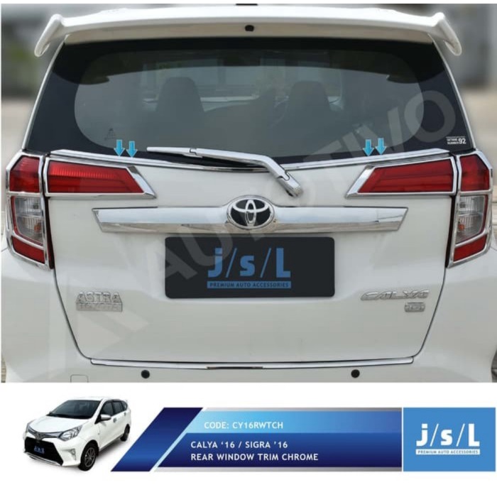 Jual [COD] Toyota Calya List Kaca Jendela Belakang Jsl / Rear Window ...