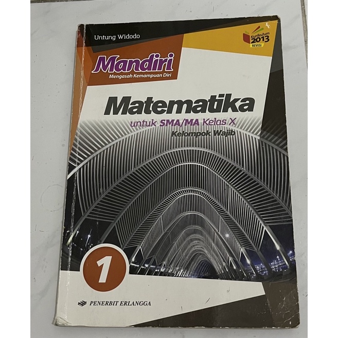 Jual BUKU MANDIRI MATEMATIKA WAJIB KELAS 10 | Shopee Indonesia