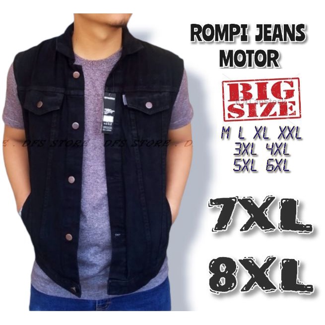 Jual ROMPI JEANS PRIA JUMBO/ROMPI PRIA BIG SIZE/ROMPI MOTOR | Shopee ...