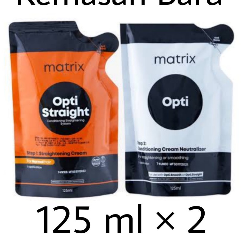 Jual Matrix Opti Straight Mini 125ml ( 1 set ) | Shopee Indonesia
