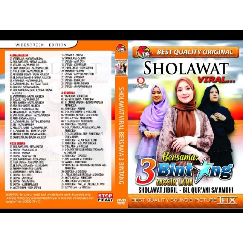 Jual Kaset mp5 lagu religi Islam sholawat viral bersama 3 bintang | Shopee Indonesia