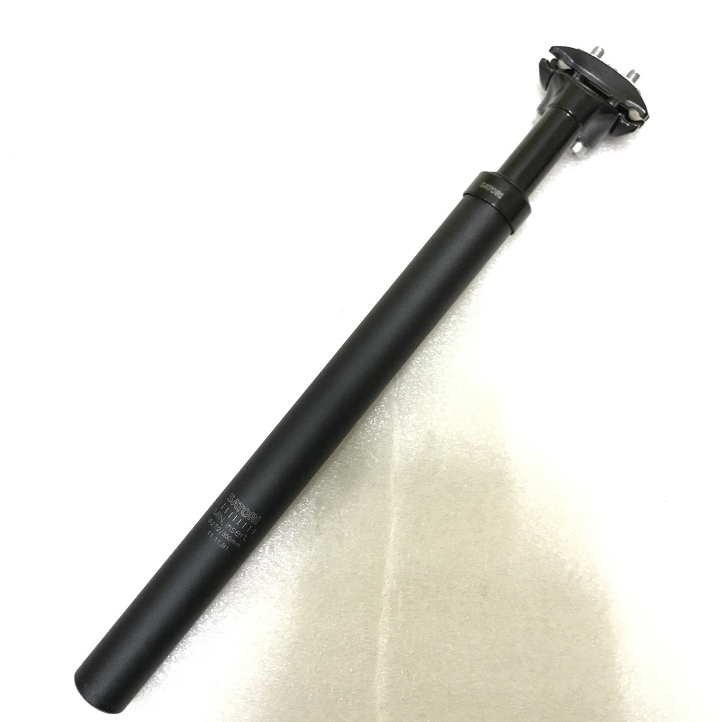 Jual Suspension Seatpost 27.2 350mm Black Seat Post Suspension Shock ...