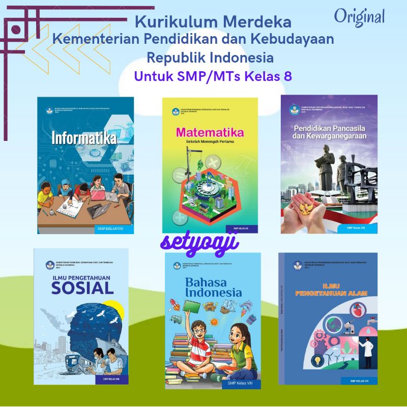 Jual Buku Siswa Kelas 8 Kurikulum Merdeka SMP/MTs Diknas | Shopee Indonesia
