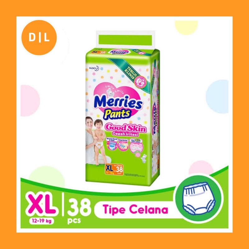 Jual Merries Pants Good Skin XL38 / XL 38 | Shopee Indonesia