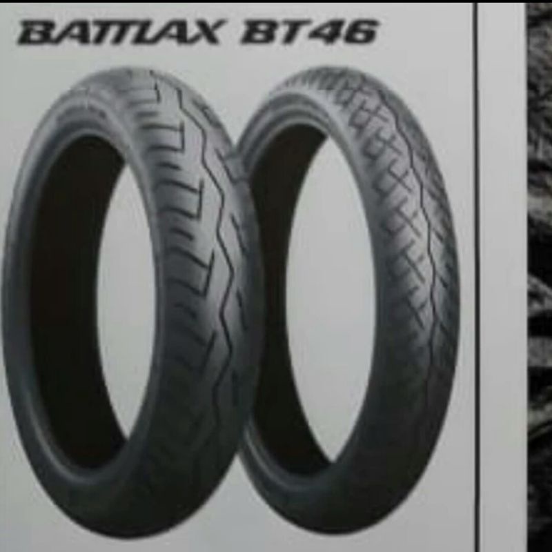 Jual PAKETAN BAN LUAR BRIDGESTONE BATTLAX BT 46 UKURAN 110/70-17 DAN ...