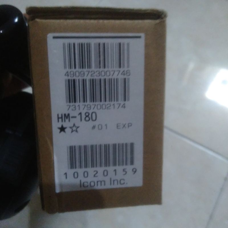 Jual Hand Mic / Extra Mic Icom HM-180, ic-m700, ic-m710 | Shopee Indonesia
