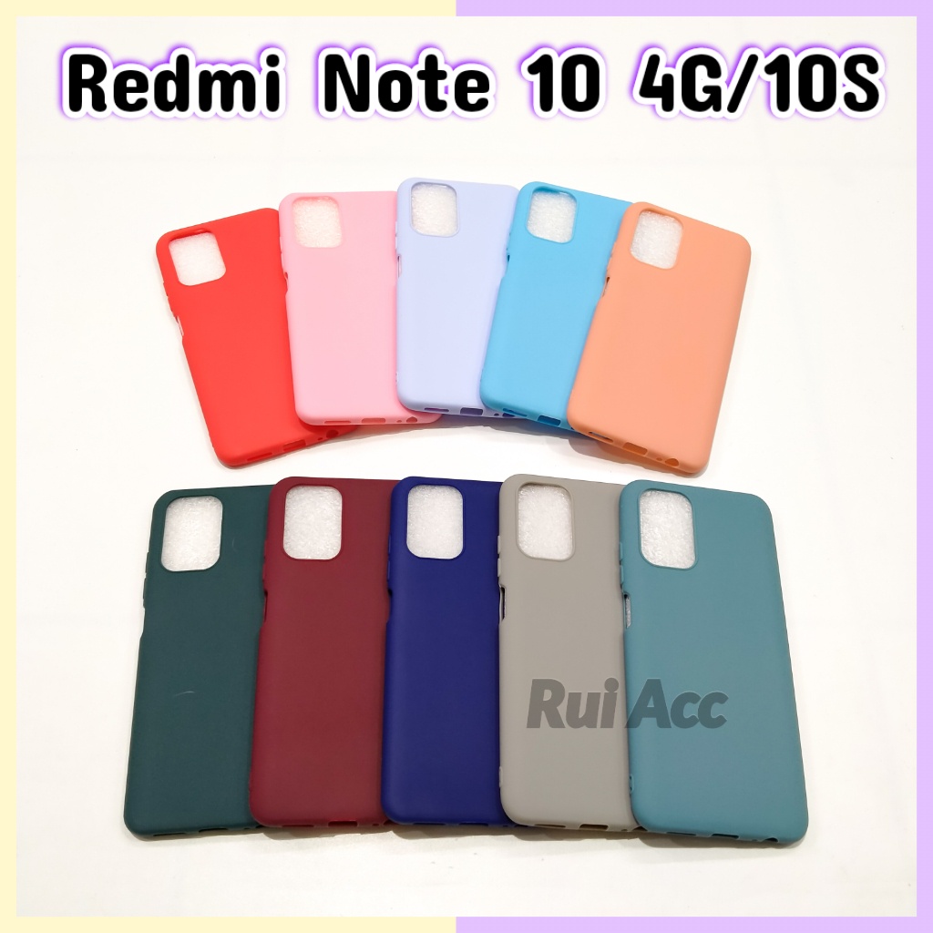 Jual Silikon Candy Redmi Note 10 4G 10S Softcase Warna Warni Lentur ...