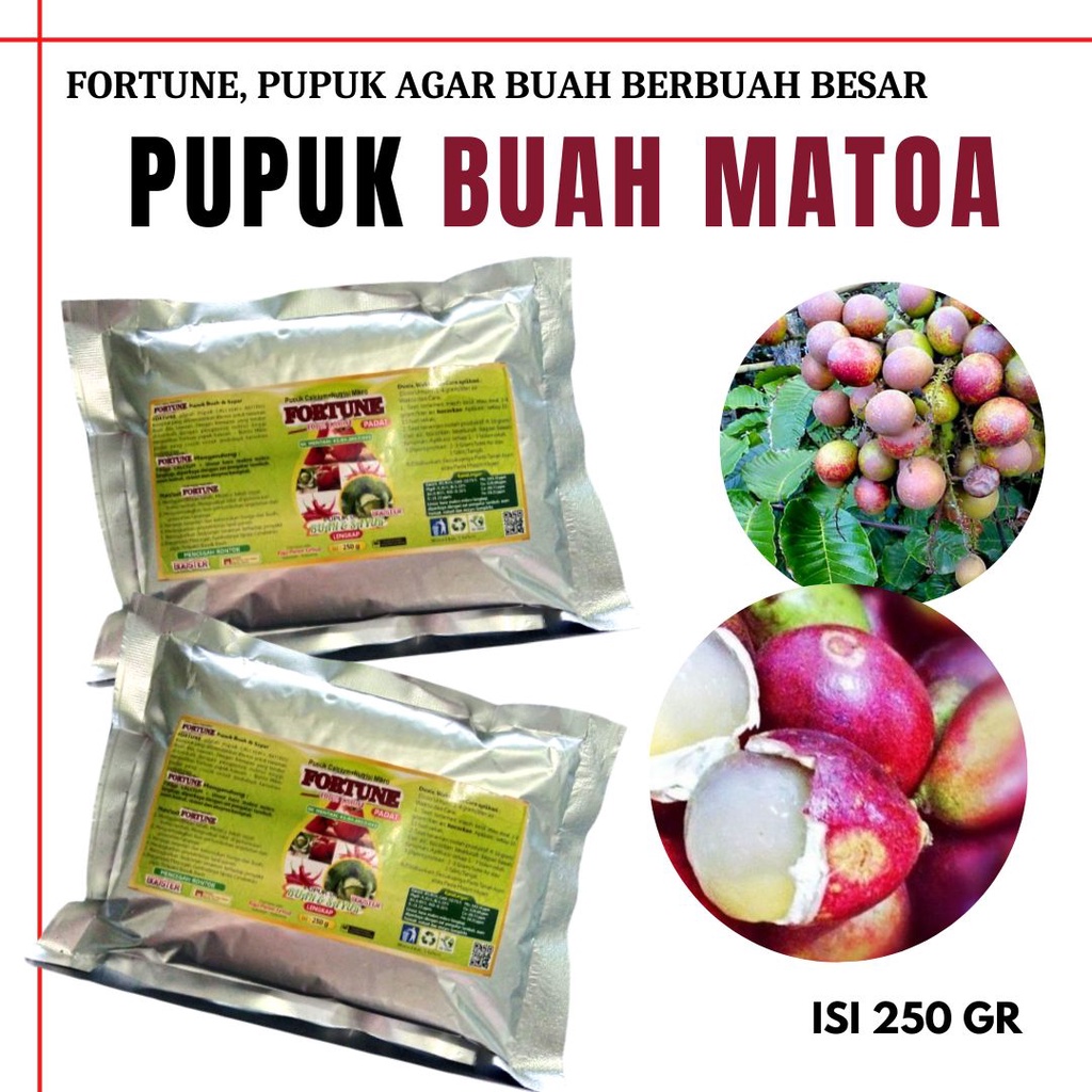 Jual Pupuk Buah Matoa Agar Cepat Berbuah Lebat, Booster Organik Semua Jenis Tanaman | Shopee ...
