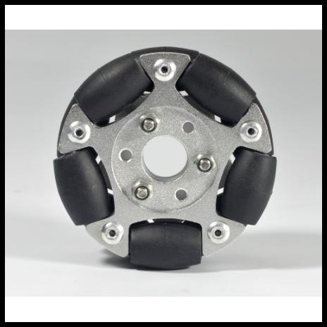 Jual Roda Omni Wheel Omniwheel 60Mm 14145 3Kg Rubber Roller Aluminum ...