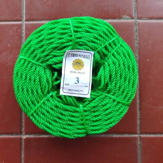 Jual Tali Tambang kecil 3 mm RODA IKAN / FUMINDO (FO) ±150 METER | Shopee Indonesia